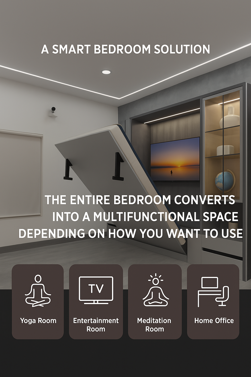 Transform Your Bedroom Into A Smart Multifunctional Space With Electric ...