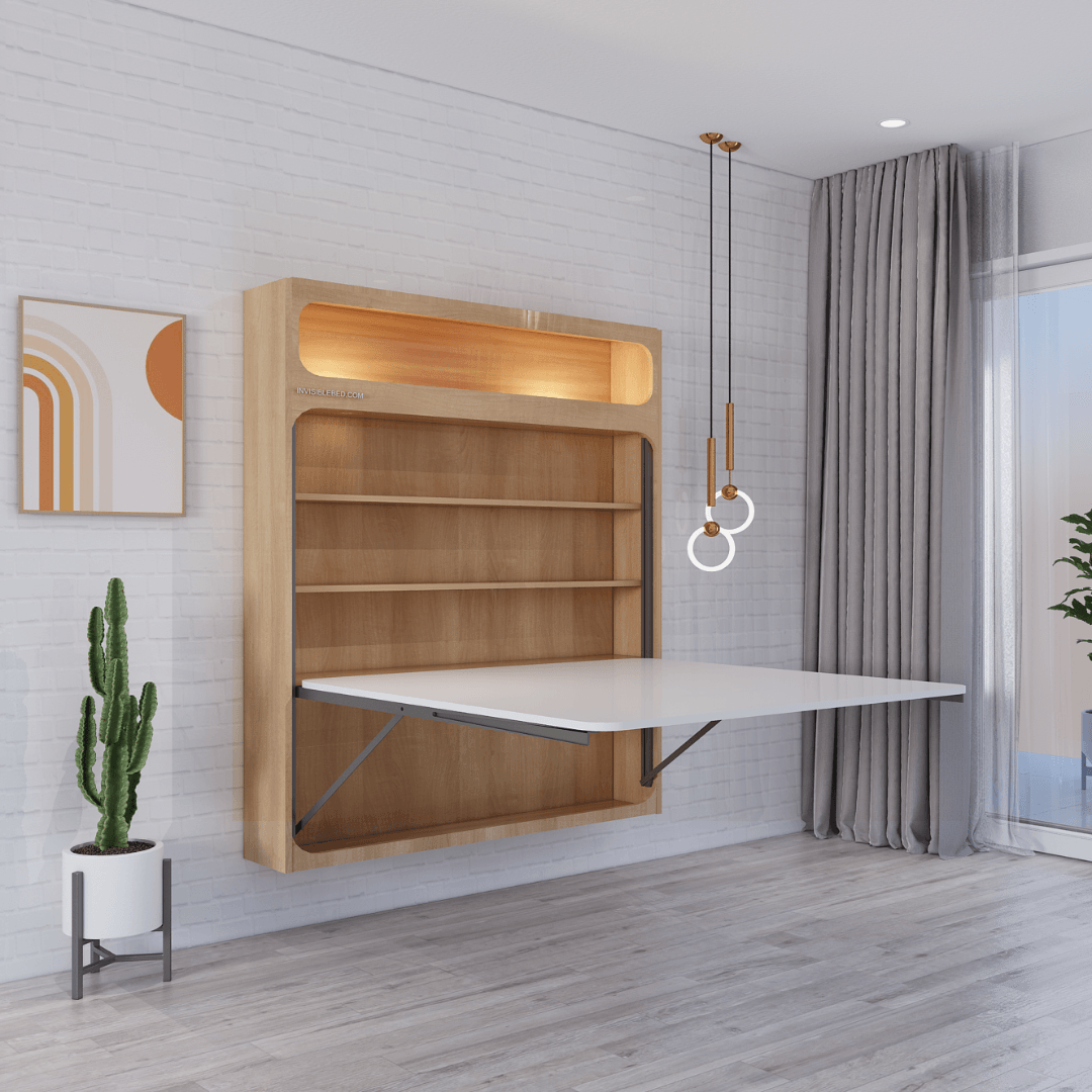 Virgo Wall Mounted Dining Table (4x4) – InvisibleBed.com